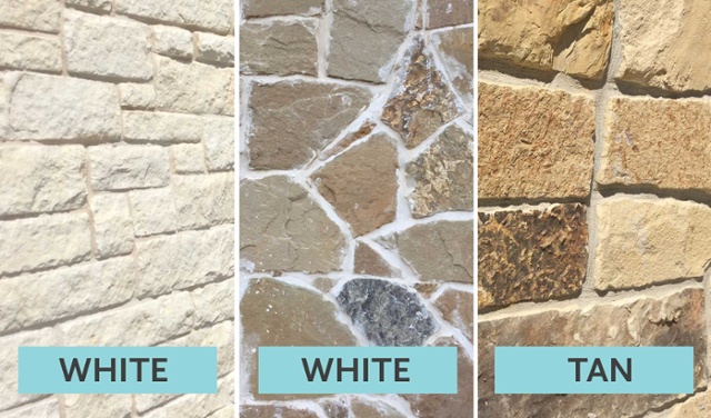 New Home Exterior Colors: Stone